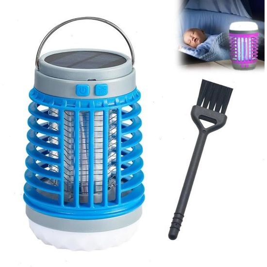 Mosquito Zapper, Électrique Moustique Garde Portable Rechargeable Camp ...