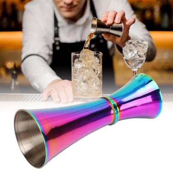 VGEBY Doseur à Cocktail Alcool Boisson Vin en Acier Inox Cup pour ...