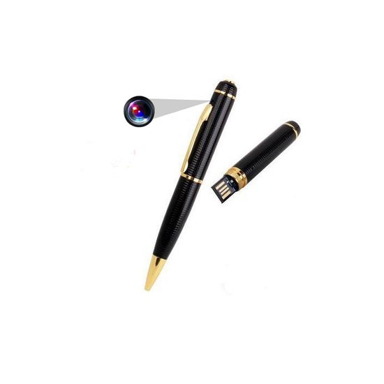 Stylo Caméra Espion Full HD 1080P Microphone Micro SD Détection ...