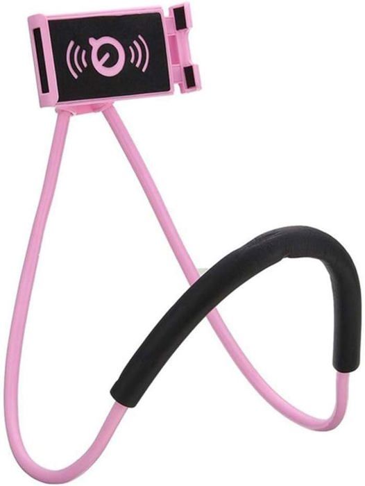 Support Telephone,360° Rotatif Support Autour Cou Flexible Mobile Phone ...