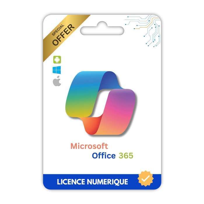 Microsoft Office 365 – 2026 – Licence 5 Appareils – Activation Rapide ...