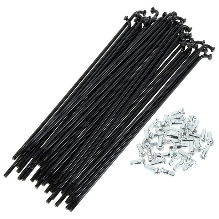 Rayons cycles X AUTOHAUX 36 kits Rayons De Vélo Universels 12G 157mm ...