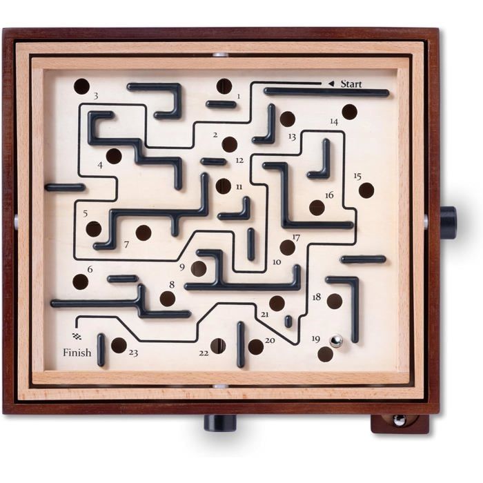 Jeu de labyrinthe en bois - SWAPY - 33,6x30 cm - Qualité supérieure ...