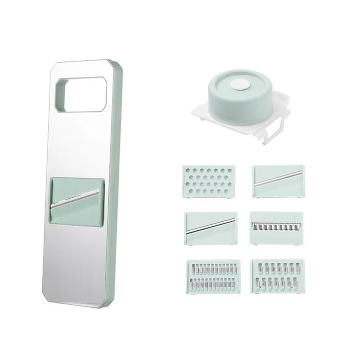 Râpeuse et éminceuse de légumes multifonction inox manuelle cuisine ...