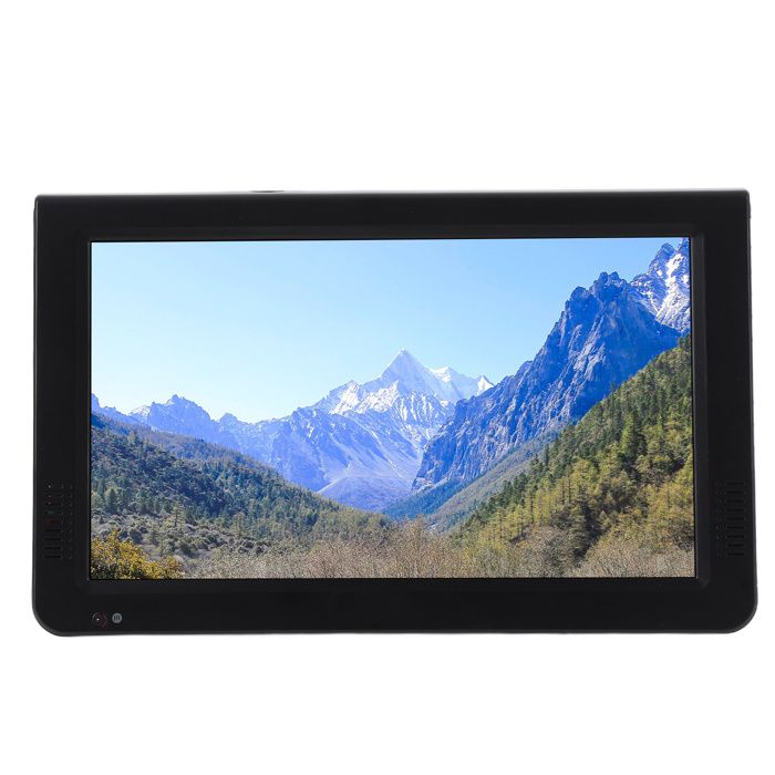 Qiilu Télé Portable 10' LED Numérique - Batterie 4000mAh, Écran Couleur ...