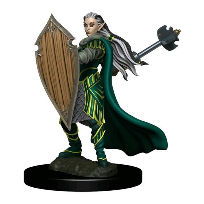 Dungeons & Dragons Premium Elf Paladin Female Miniature - Cdiscount ...