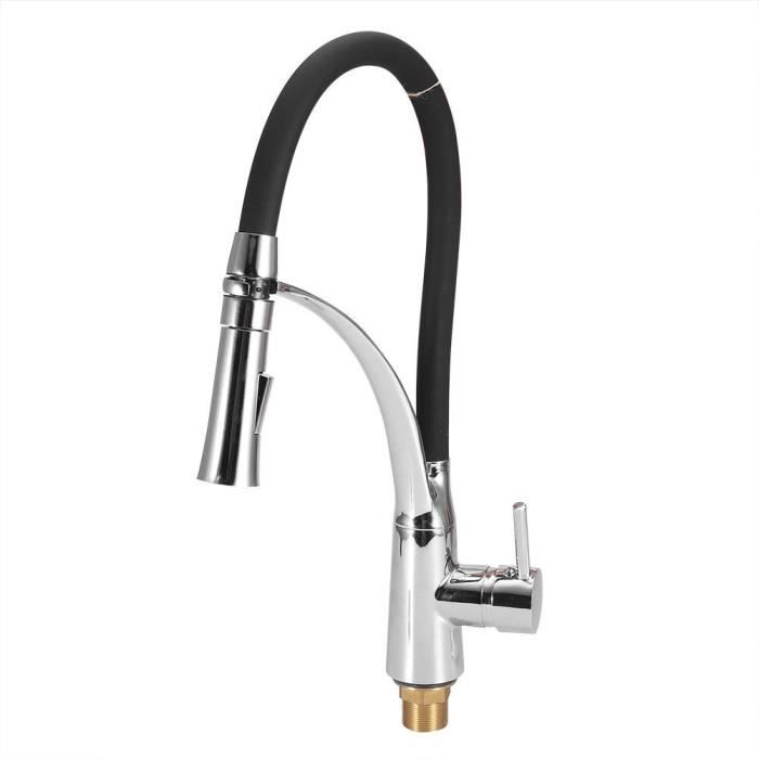 HENGL Robinet D'Eau De Salle De Bains De Cuisine En Laiton Chrome De ...