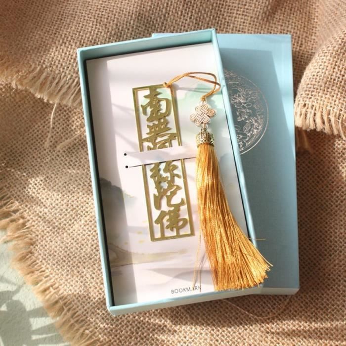 Texte En Métal Doré Avec Pompons Signet Cadeau Pour Femme Homme ...