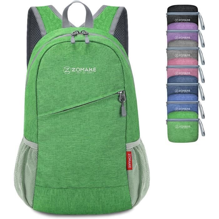 Mini Sac À Dos Pliable 10L - Petit Ultra Léger Sac À Dos De Voyage Sac ...