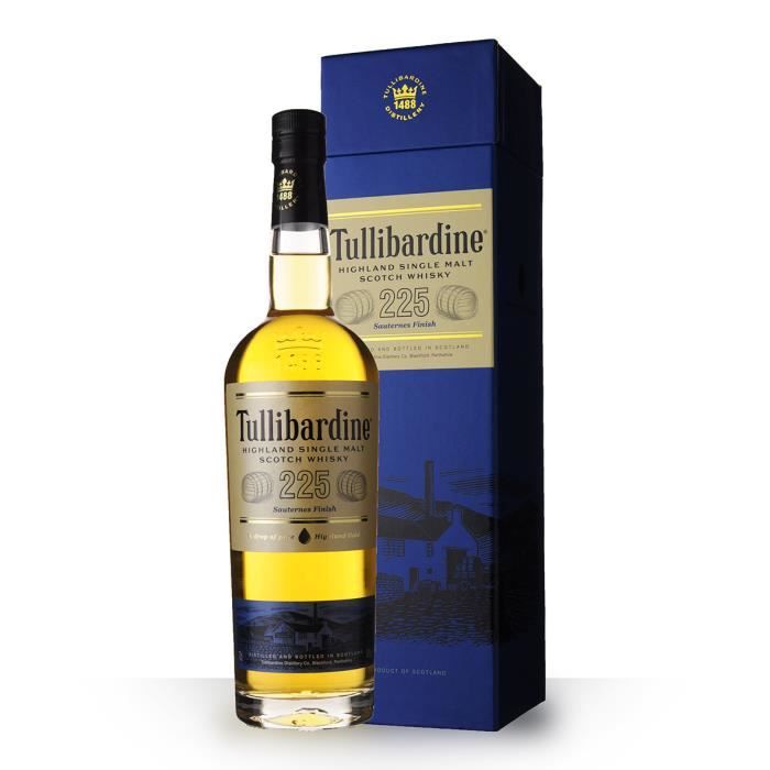 Tullibardine 225 Sauternes Finish 43% 70cl - Achat / Vente Tullibardine 225 Sauternes Finish 43% ...