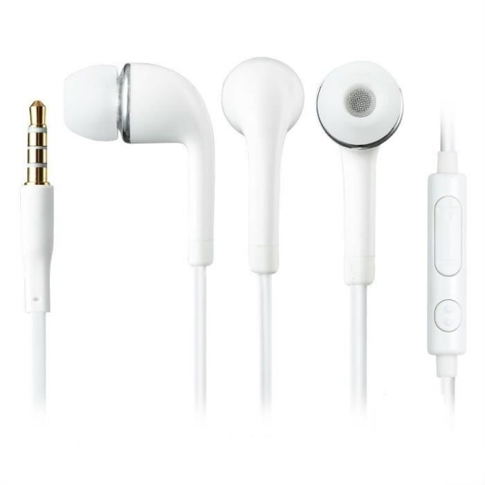Ecouteur Kit Piéton Pour Samsung Blanc - Cdiscount TV Son Photo