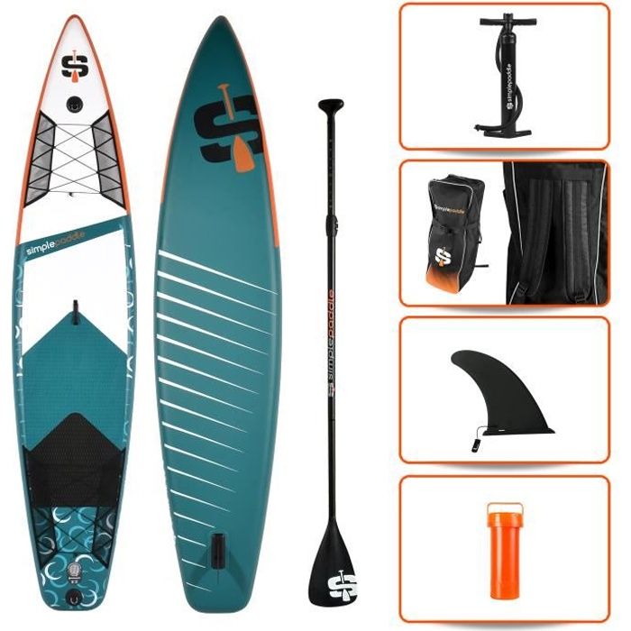 Stand up Paddle Gonflable RACE 12' 30'' 6" (320 x 76 x 15 cm) - Pack ...