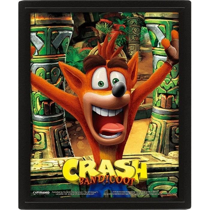 Crash Bandicoot - Poster - Cdiscount Maison
