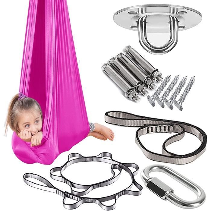 Balançoire Thérapie Sensorielle, Intérieur Extérieur 360° Hamac ...