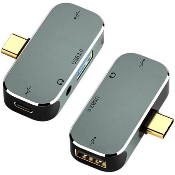 Yx04-X2 Hub Adaptateur Usb C 5 En 1 Avec Alimentation Pd 100 W, Hdmi 4K ...