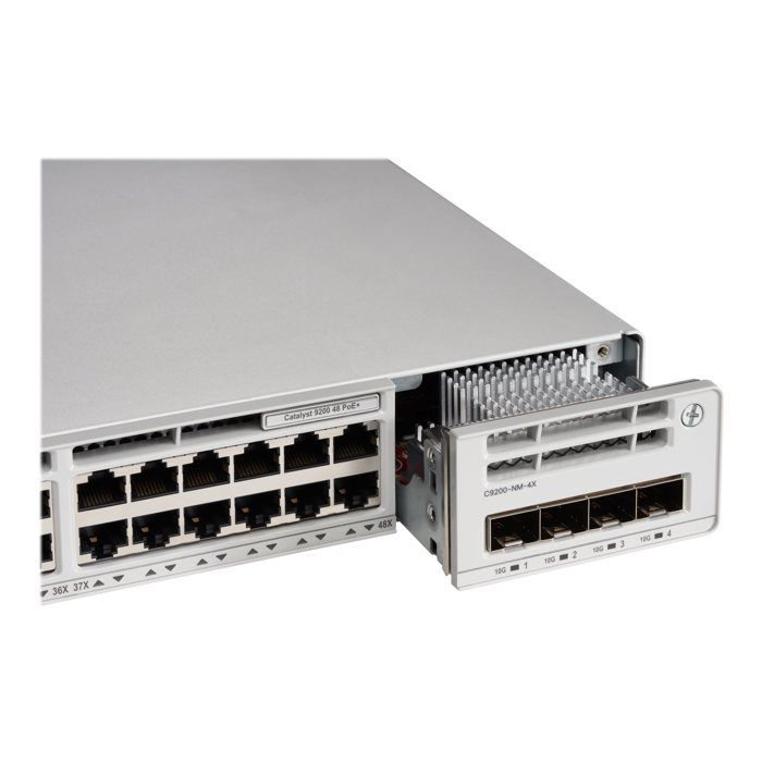 Commutateur intelligent empilable CISCO Catalyst 9200 - 48 ports - PoE+ ...