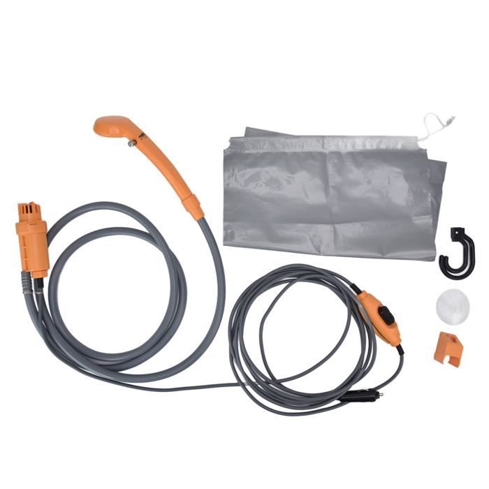 Douche de Camping Portable EJ.LIFE - Installation Facile - Matériau ...