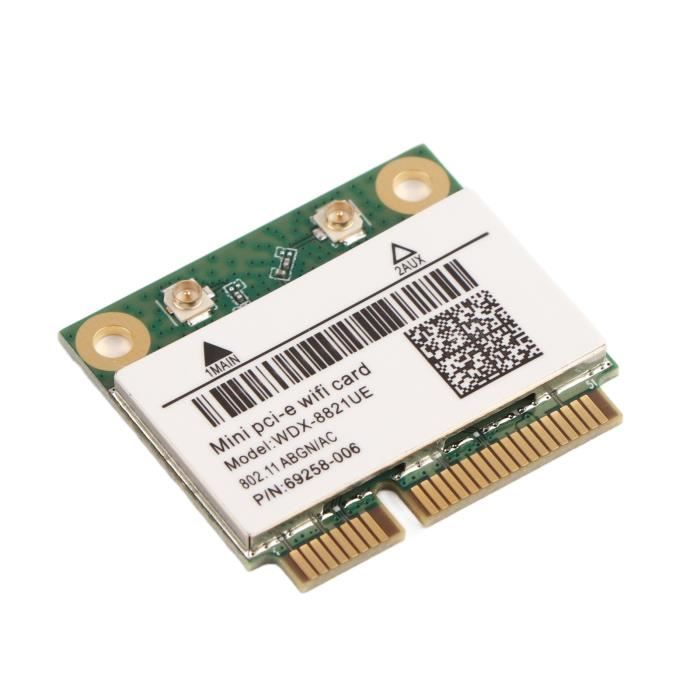 CES Carte Réseau Bi-Bande 2.4G / 5Ghz 433Mbps Wifi Mini Carte Sans Fil ...