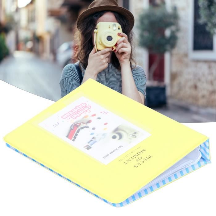 YUI Album photo 3 pouces Mini Album Photo Étui de Rangement de Cartes ...