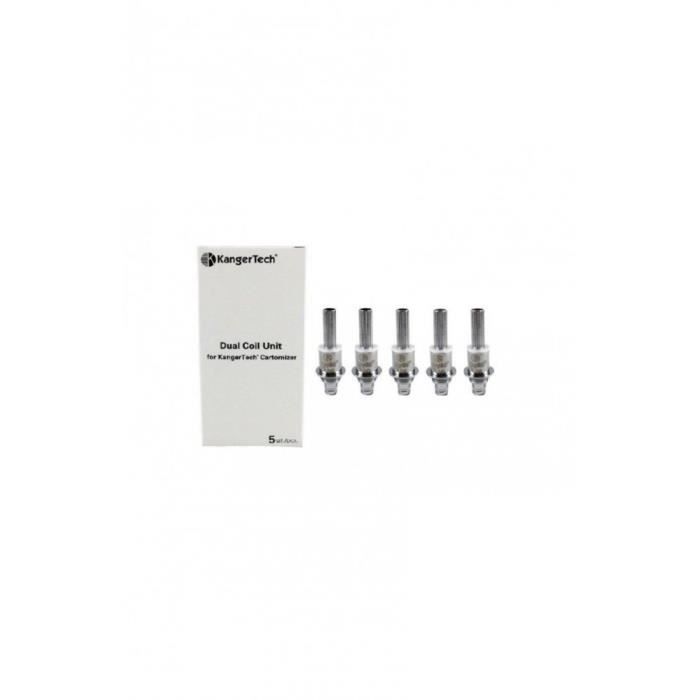 Résistances Dual Coil V2 - Kangertech (pack De 5) 1.5 Ω 1,5 Ω ...