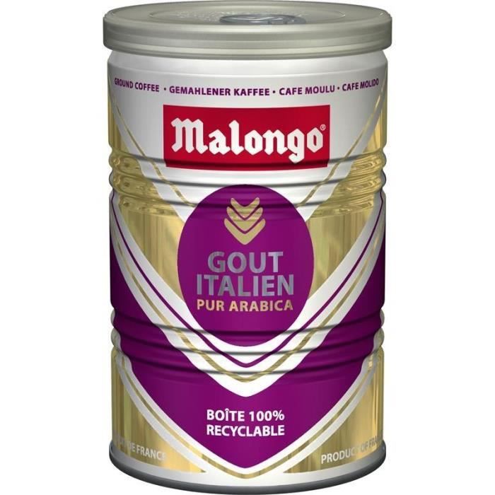 MALONGO - Italien Expresso 250G - Lot De 3 - Cdiscount Au quotidien