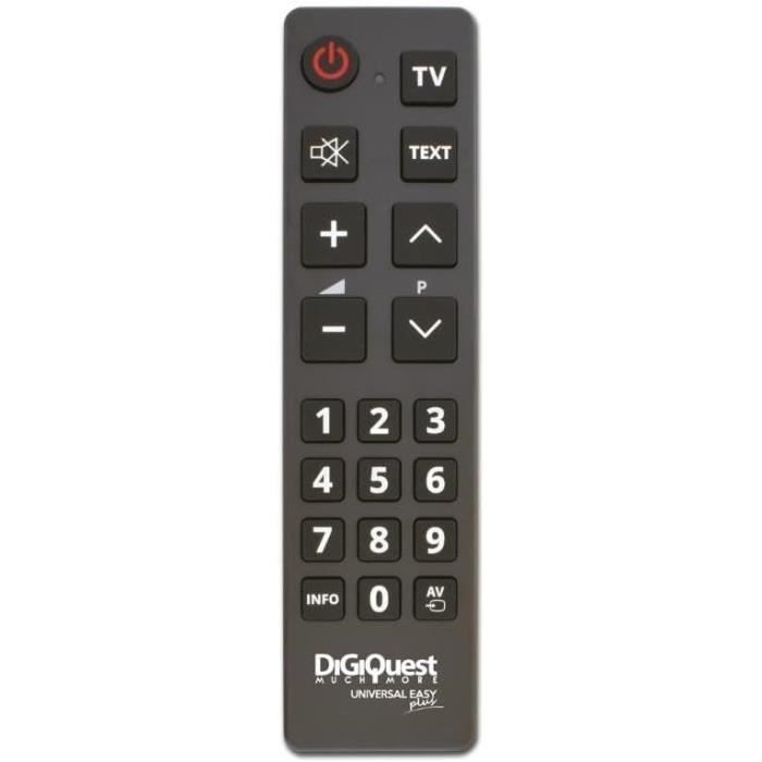 Télécommande Universelle Facile Pour Tous Les Téléviseurs Grandes ...