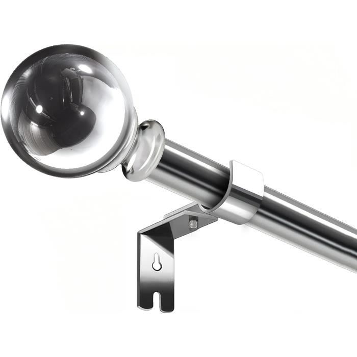 Tringle à rideaux extensible - Réglable - Barre télescopique avec ...
