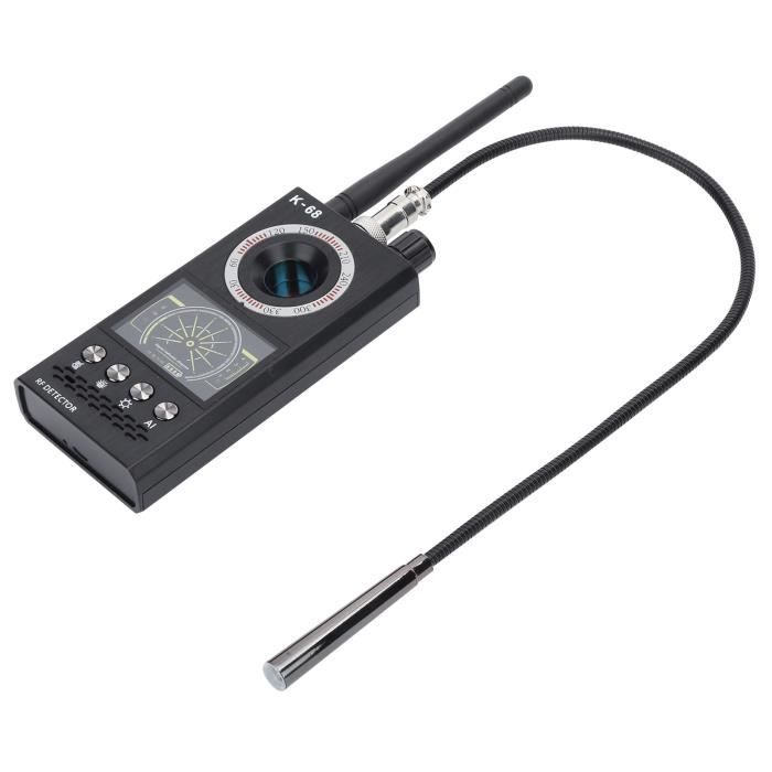 TMISHION Détecteur K68 K68 Recherche GPS Détecteur de Caméra de Surveillance de Sécurité à ...