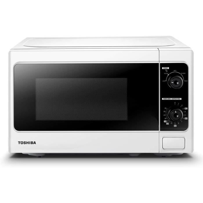 Four à micro-ondes - TOSHIBA - MM-MM20P(W) - 800 W - 20 L - 5 niveaux de puissance - Cdiscount ...