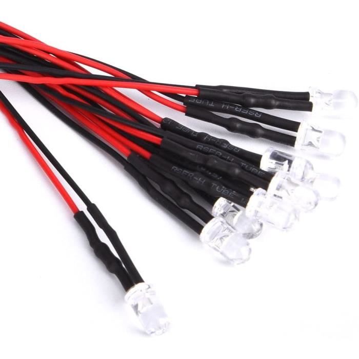 Diodes Électroluminescentes, Longueur De Câble 20Cm Lumières Led Diodes ...