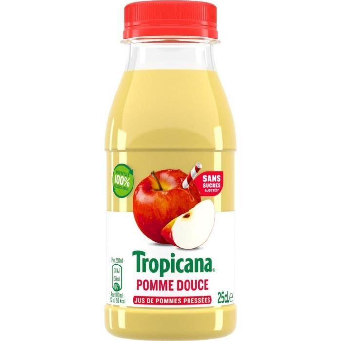 Tropicana Pommes Douces 25cl - Cdiscount Au quotidien