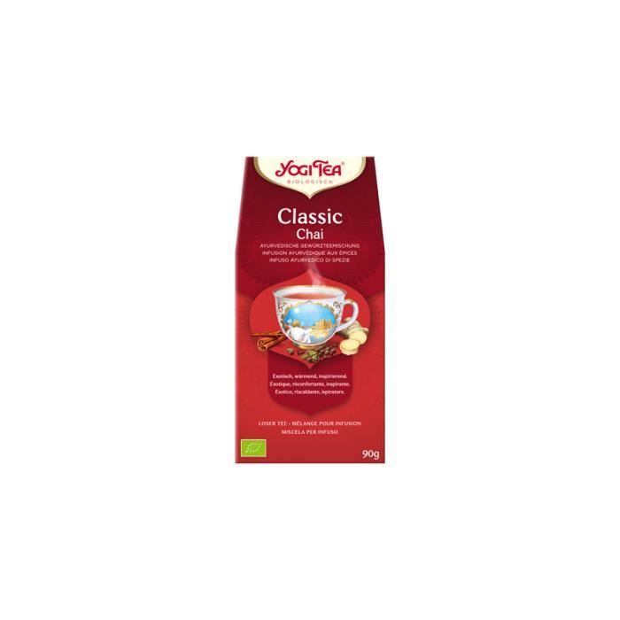 Infusion classic chaï 90g vrac Yogi Tea BIO - Cdiscount Au quotidien