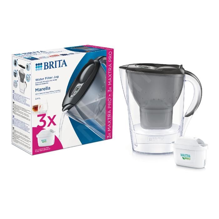 Brita Filter BRITA Carafe Filtrante Marella 2.4L + Cartouche Filtrante ...