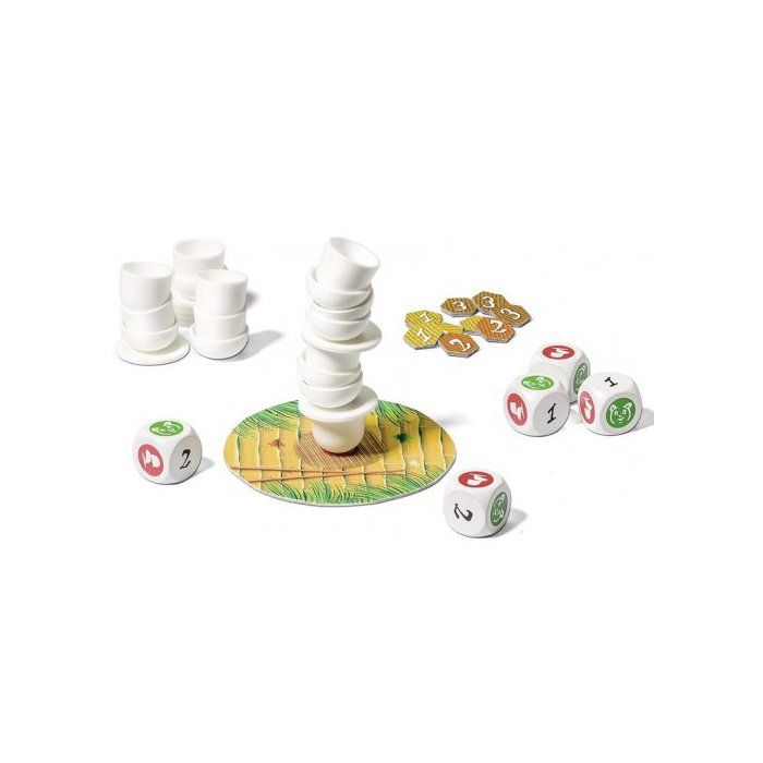 Jeu Paku Paku Panda 2 a 8 Joueurs, des 8 ans - Des, Vaisselle, Jetons ...