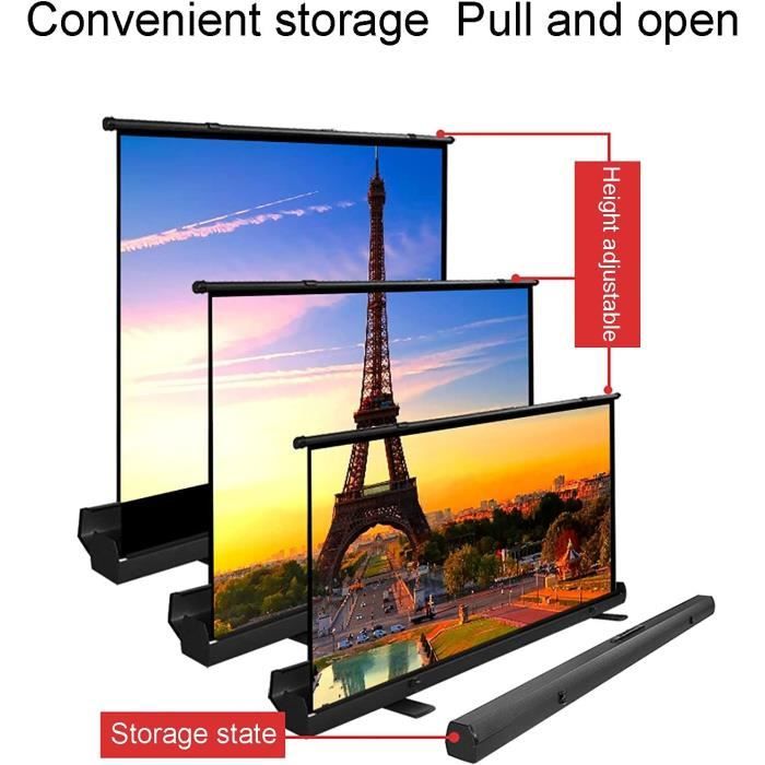 Écran de Projection Mobile - 4: 3-16: 9-16: 10 Écran de Projection de ...
