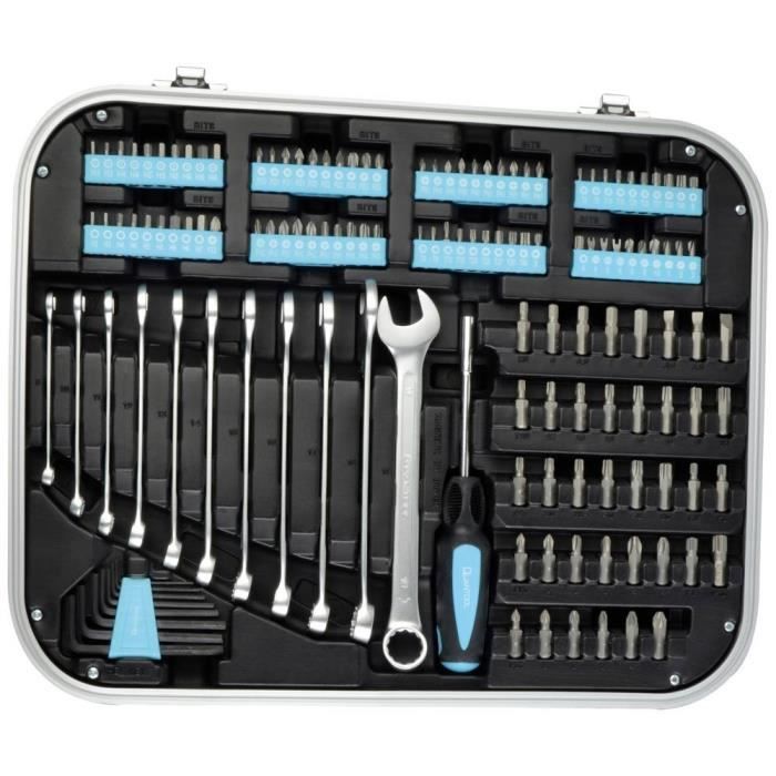 Jeu d'outils - Brüder Mannesmann - QUANTOOL Q25101 - 233 pièces ...