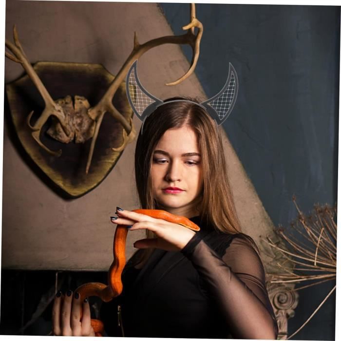 2 Pièces Bandeau De Costume De Corne Cerceau De Cheveux De Corne ...