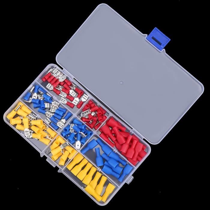 Ensemble De Bornes À Sertir 122 Pièces, Ensemble De Bornes À Sertir À Pression Froide ...