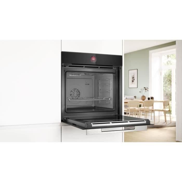Four multifonction Ecoclean Softclose - BOSCH SER8 - HBG7541B1 Noir ...