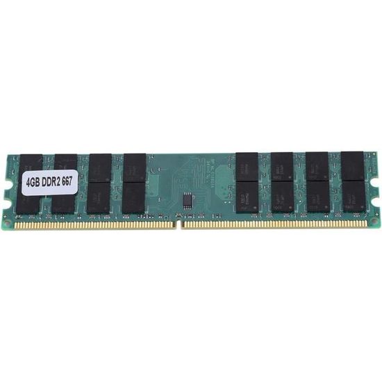RAM DDR2 4 Go, 667 MHz 4 Go 240PIN RAM Module de mémoire de ...