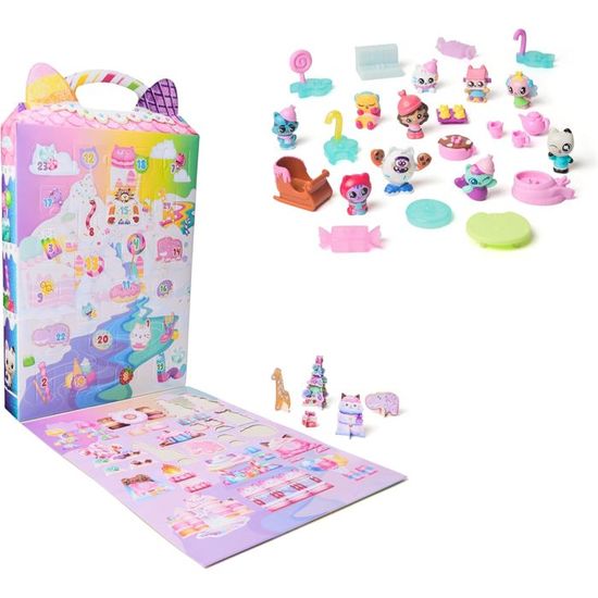 Calendrier de l'Avent Gabby Dollhouse 2025 : 24 Figurines et ...