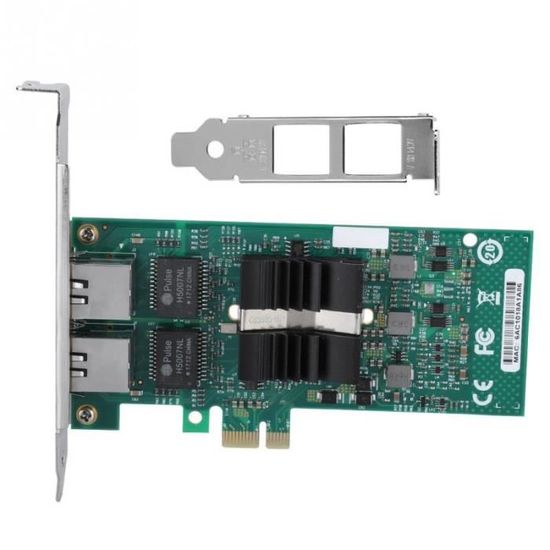 Carte réseau PCI e Gigabit INTEL 82576 T2, 1000 mb-s, pour serveur de ...