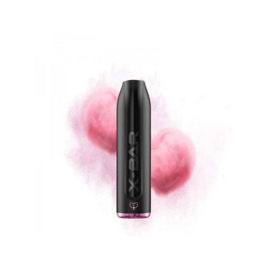 X-Bar - 2x Kit X-Bar Pro 1500 Puffs Cotton Candy - (Sans nicotine ni ...