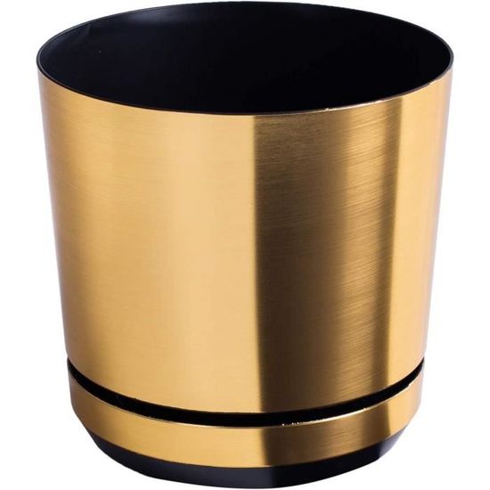 Pot De Fleur - Laiton 26 Cm Pot De Fleur Avec Trous De Drainage Et ...