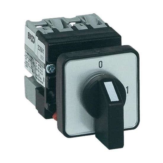Interrupteur - BACO - 223525 - 4 positions - Bornes à visser - 10 A ...