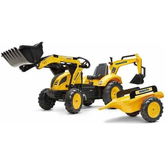 Tractopelle Enfant ZHUOYOU Voiture Jouets Pour Bébé Ensemble De 4 P ...