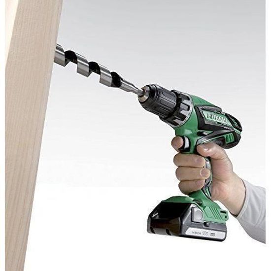 Hitachi DS18DJL LC Perceuse visseuse 2 x 18 V 1,5 Ah - Cdiscount Bricolage