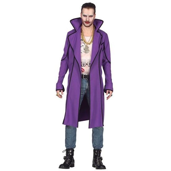 DÉGUISEMENT JOKER SUICIDE SQUAD ADULTE L Violet, Lilas, Lavande, Parme, Prune - Cdiscount Jeux ...