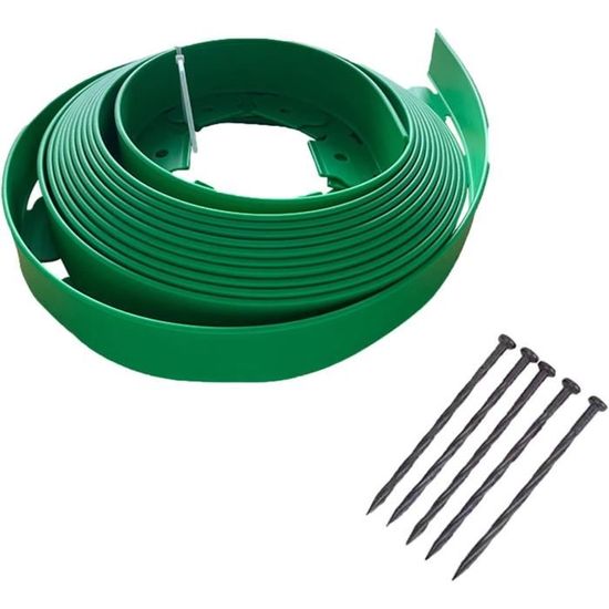 Bordure De Jardin Flexible 10 M, Bordures De Jardin [5 Cm-10 Cm De Haut ...
