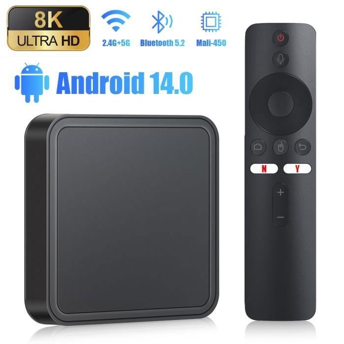 TV BOX TV98 PRO Android 140 TV box prend en charge Netflix Hulu ...
